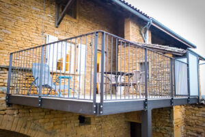 Terrasses métalliques